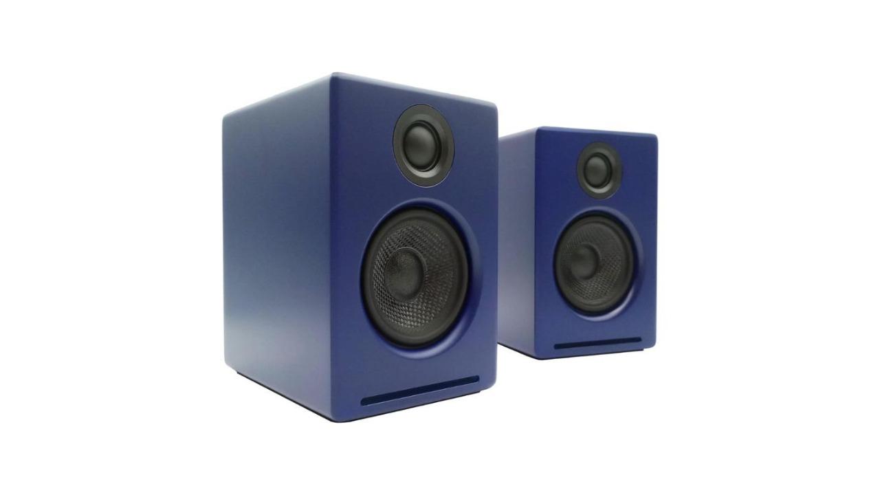 Audioengine 2+ Wireless Desktop Speaker - Blue | Harvey Norman