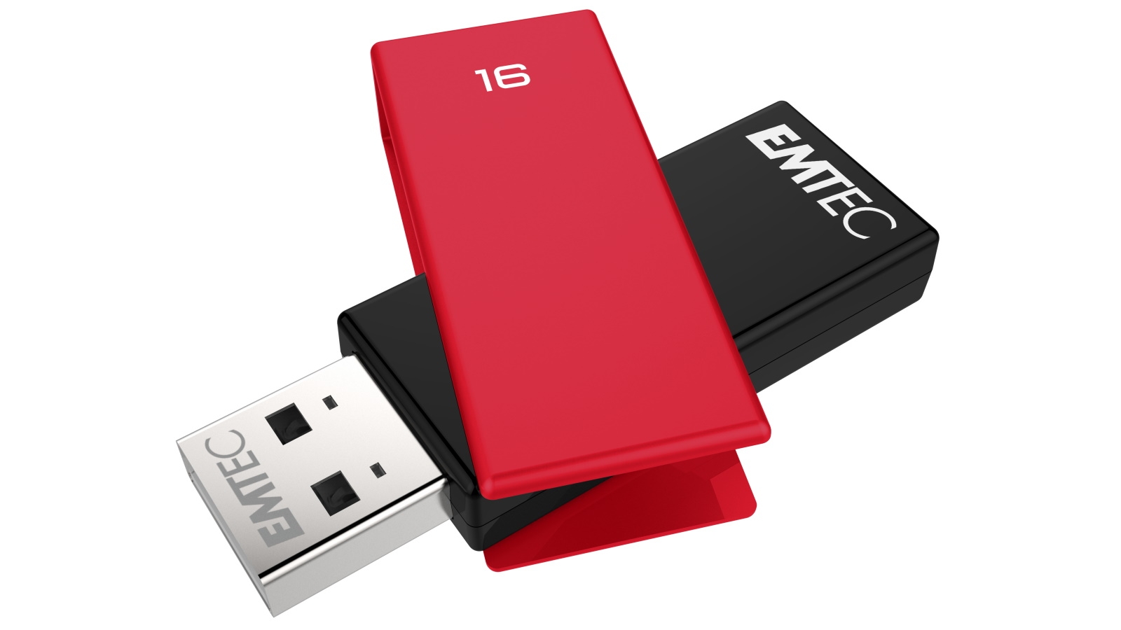 Emtec Brick 16GB USB 2.0 Flash Drive - Red | Harvey Norman