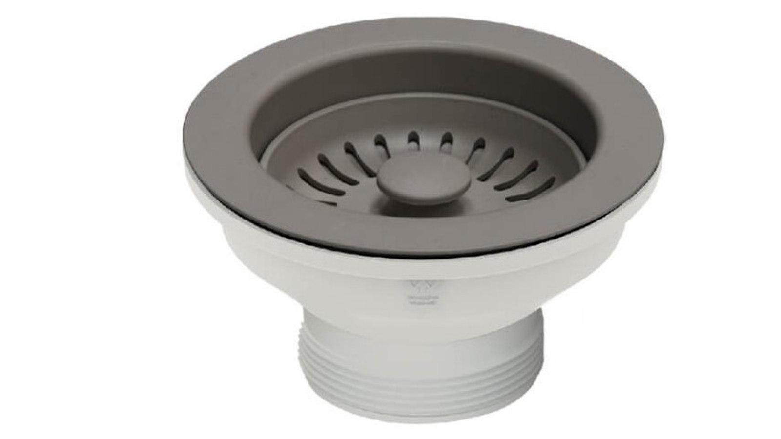 Turner Hastings Basket Waste with Long Screw - Concrete Look | Harvey ...