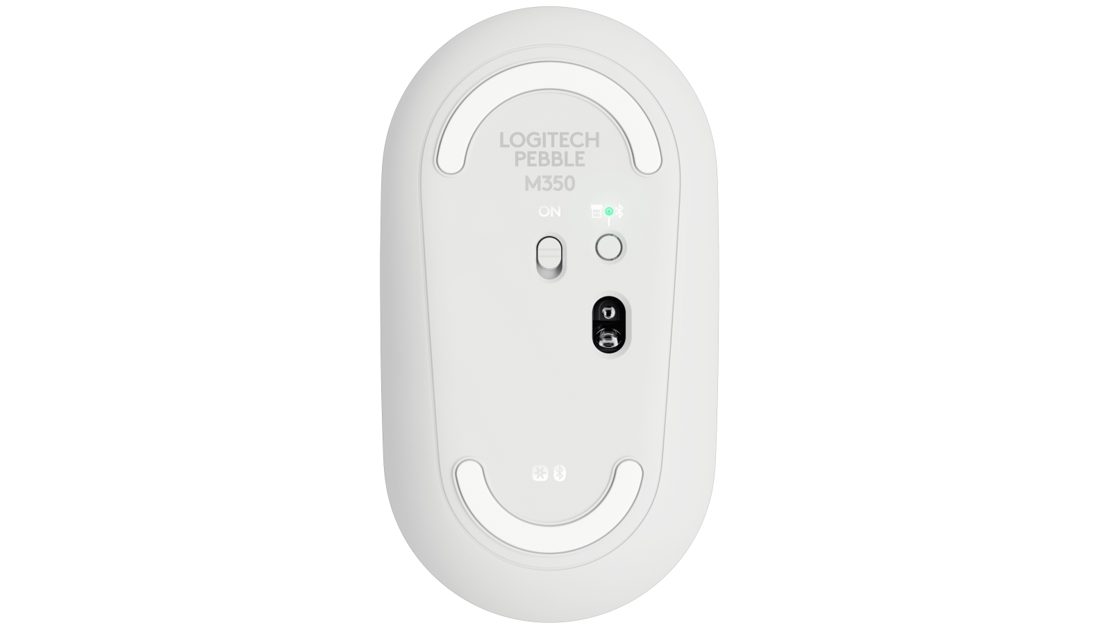 Logitech Pebble M350 Wireless Mouse - Off White | Harvey Norman