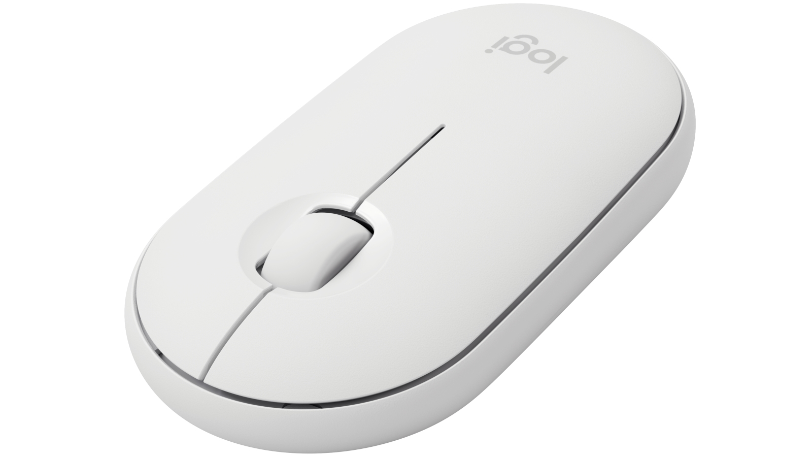 Logitech Pebble M350 Wireless Mouse - Off White | Harvey Norman