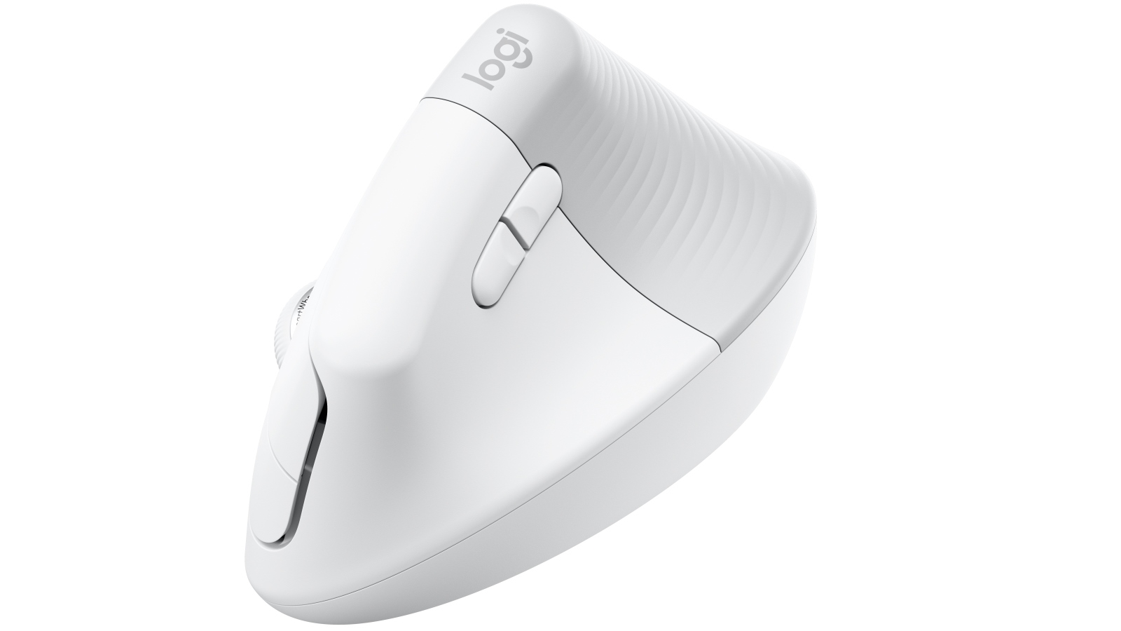 Logitech Lift Vertical Ergonomic Mouse - Off-White | Harvey Norman