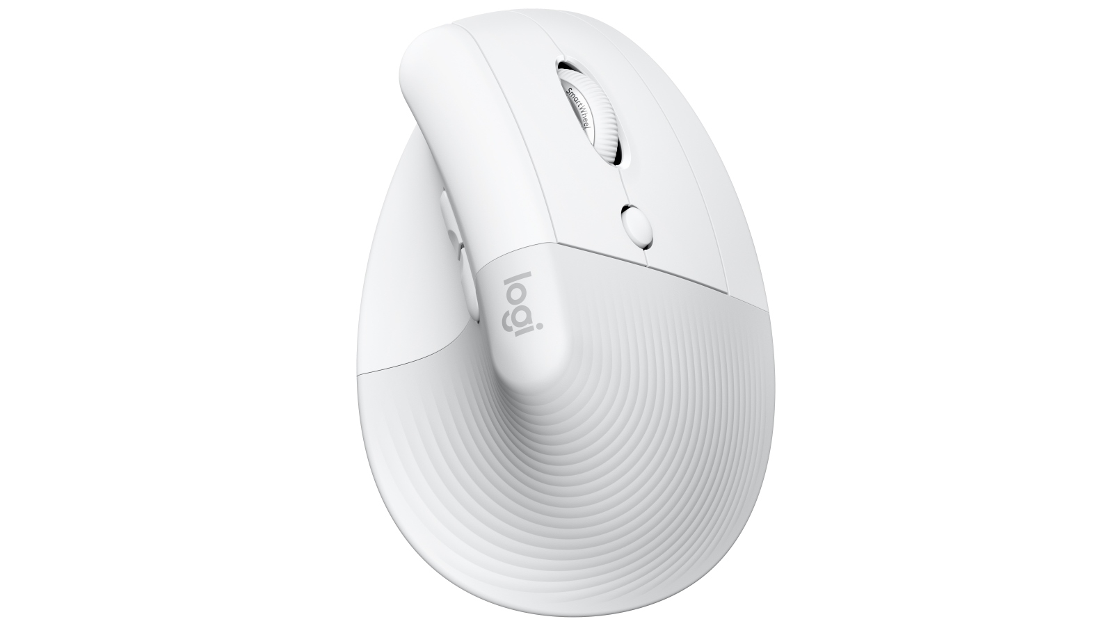 Logitech Lift Vertical Ergonomic Mouse - Off-White | Harvey Norman