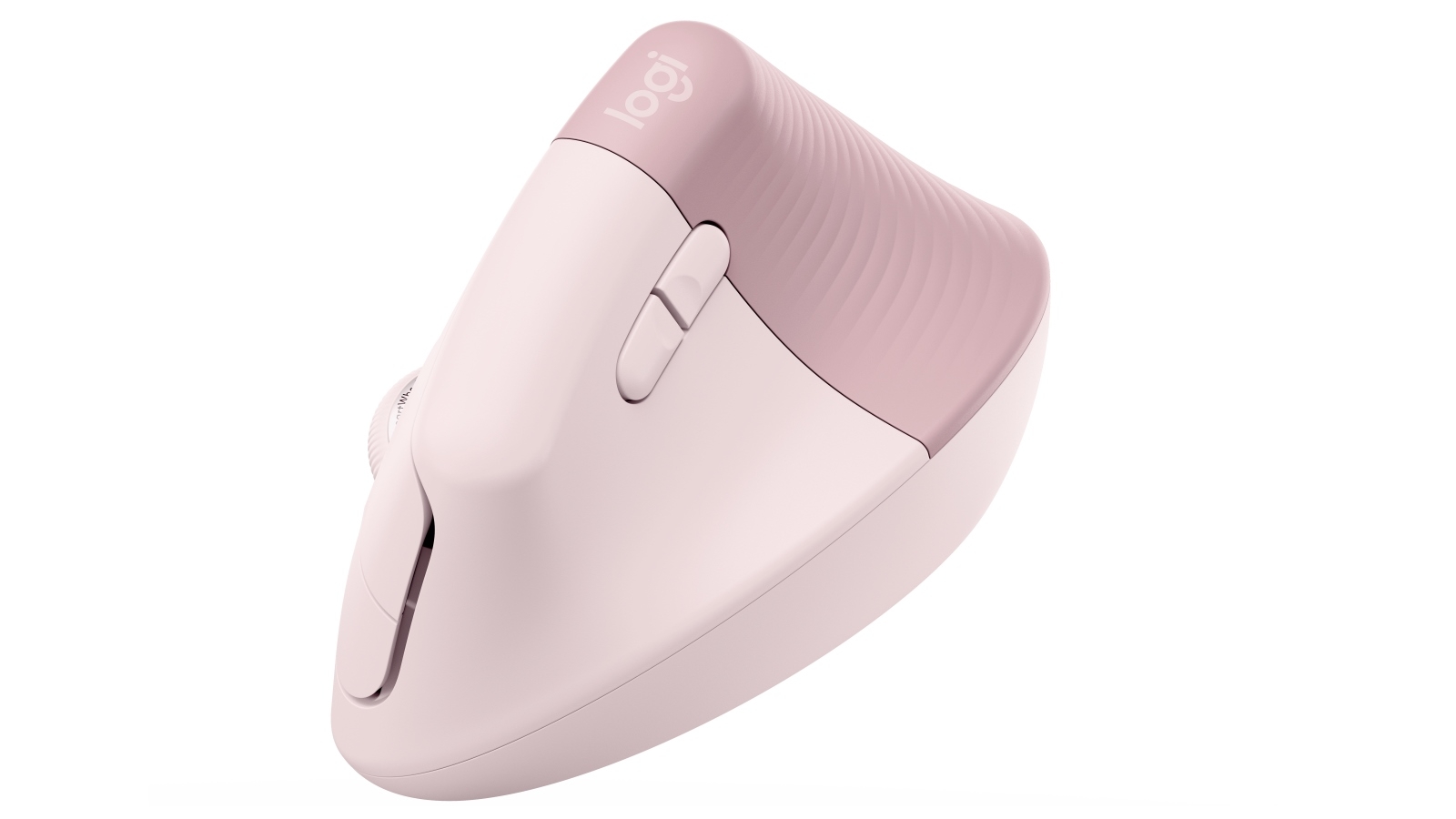 Logitech Lift Vertical Ergonomic Mouse - Rose | Harvey Norman