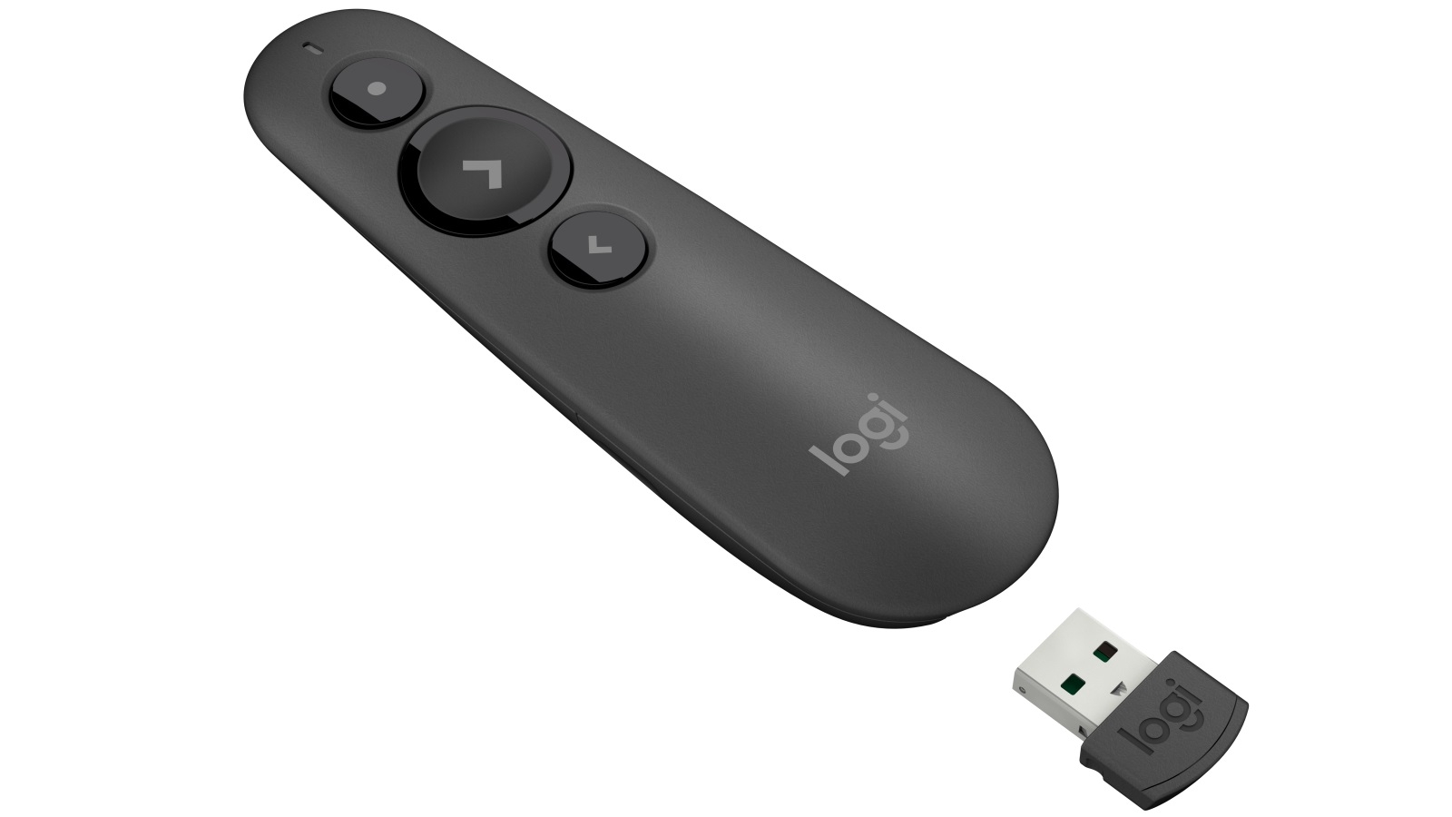 Logitech R500s Laser Presentation Remote - Graphite | Harvey Norman