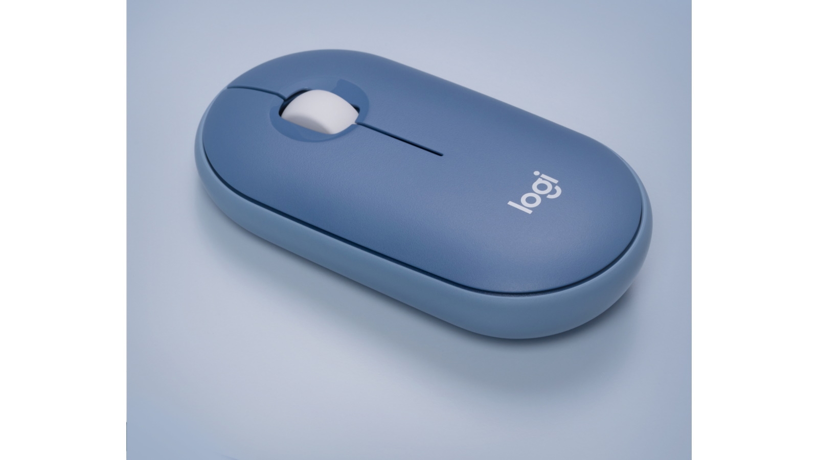 Logitech Pebble M350 Wireless Mouse with Bluetooth - Blueberry | Harvey ...