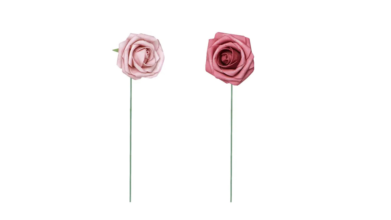 TM 25 Piece Real Touch Artificial Roses - Cinnamon Rose/Shabby Pink ...