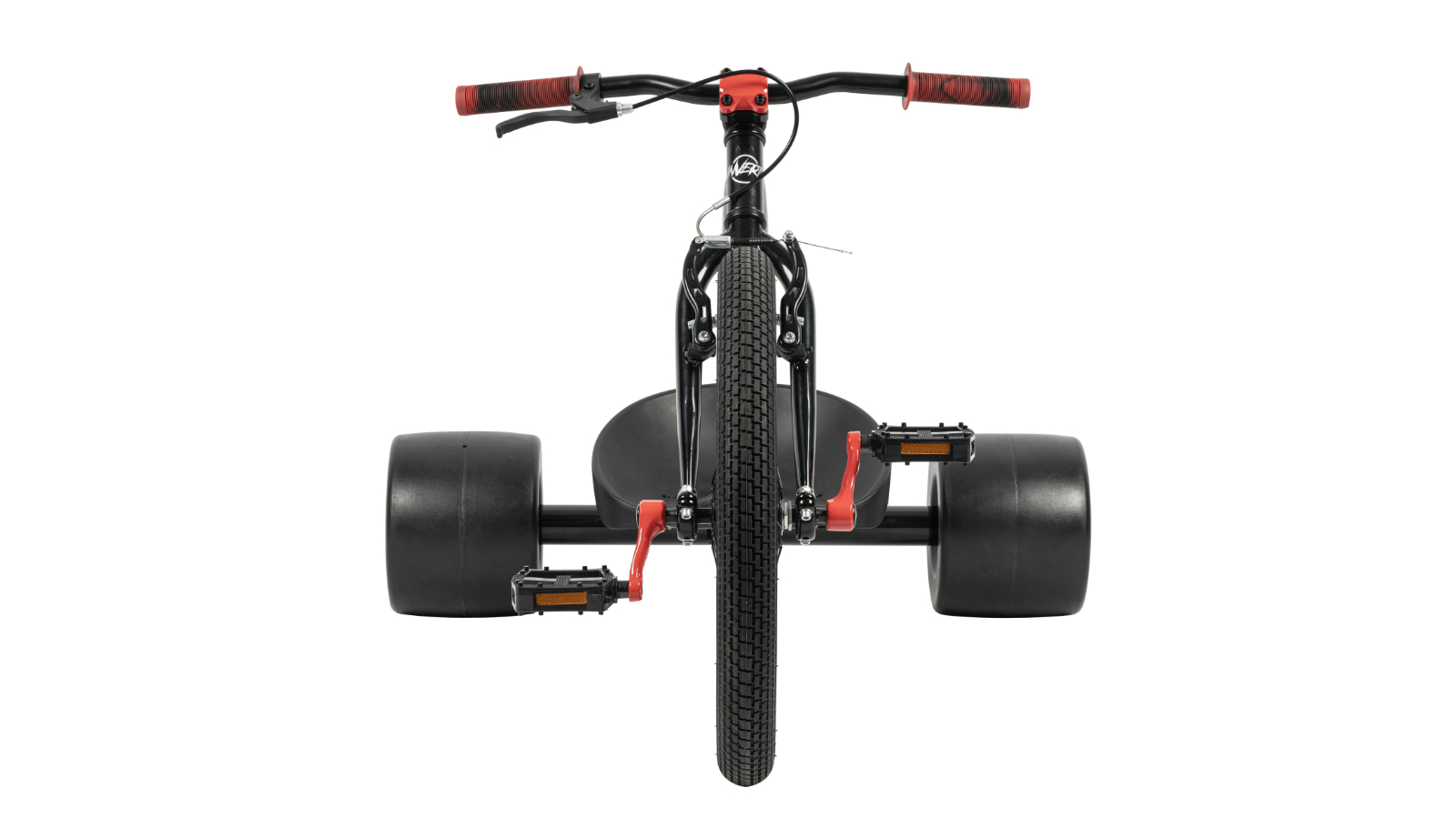 Invert Kids Big Wheel Slider 20inch Drift Trike - Black and Red ...