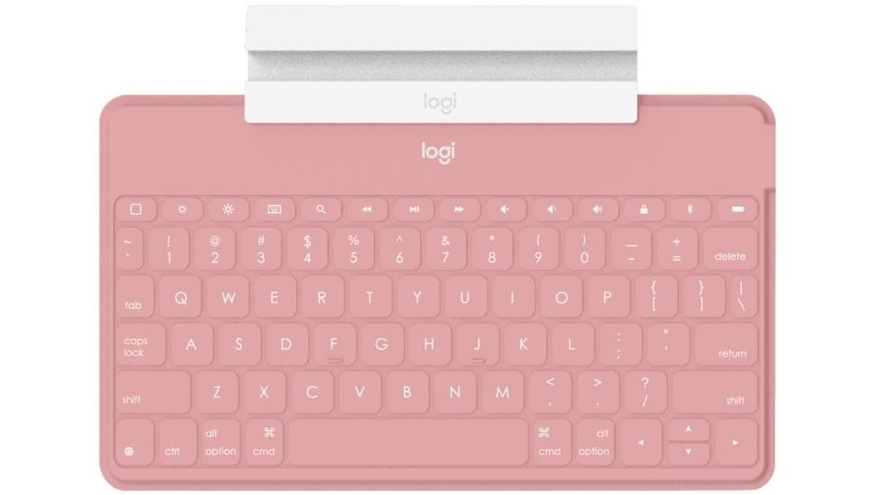 Logitech Keys-to-Go Portable Bluetooth Keyboard - Pink | Harvey Norman