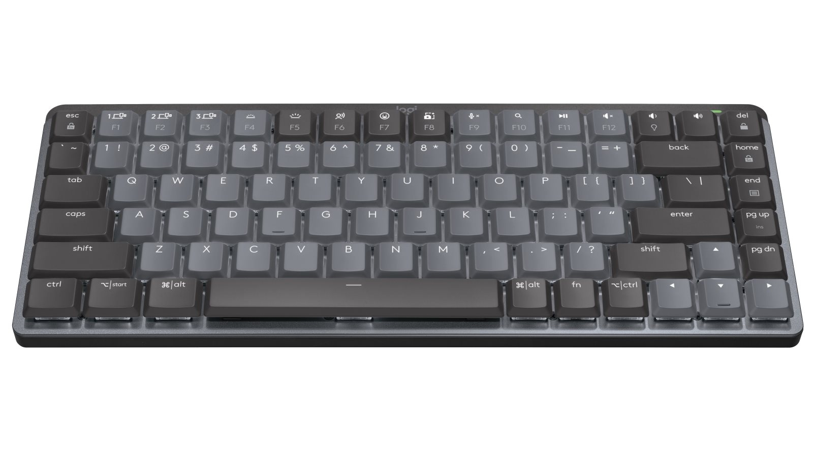 Logitech MX Mechanical Mini Tactile Quiet Minimalist Wireless ...