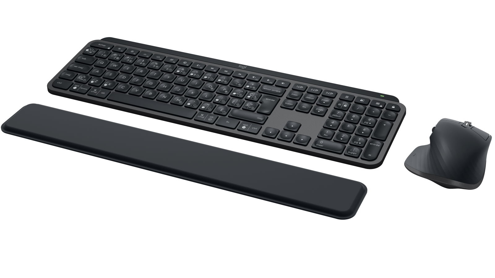 Logitech MX Keys S Performance Keyboard and Mouse Combo - Graphite ...