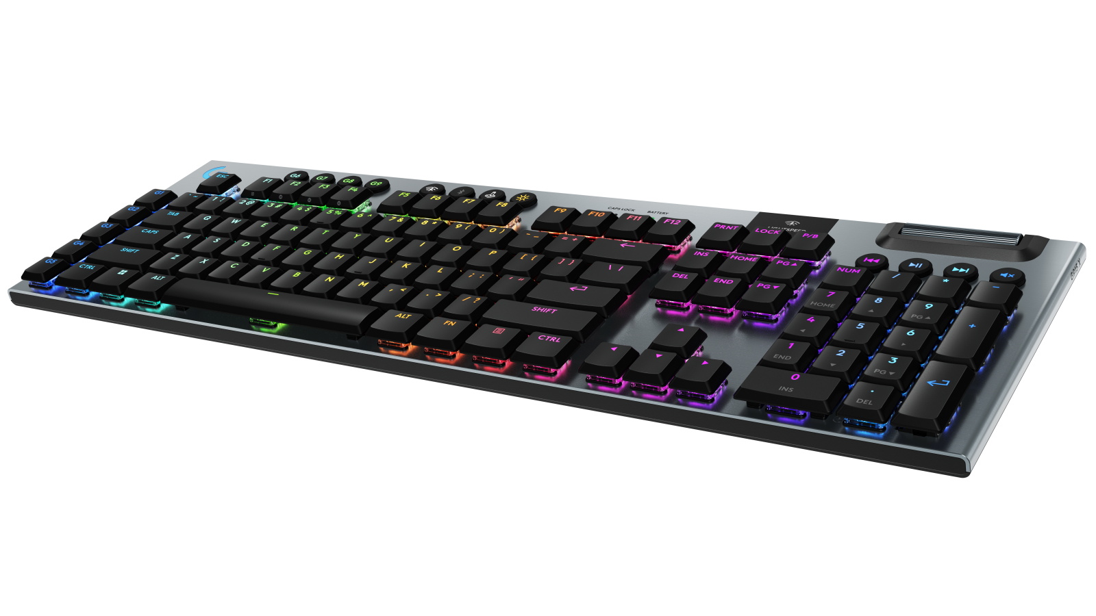 Logitech G915 X LIGHTSPEED Low-Profile Wireless Gaming Keyboard - Black ...