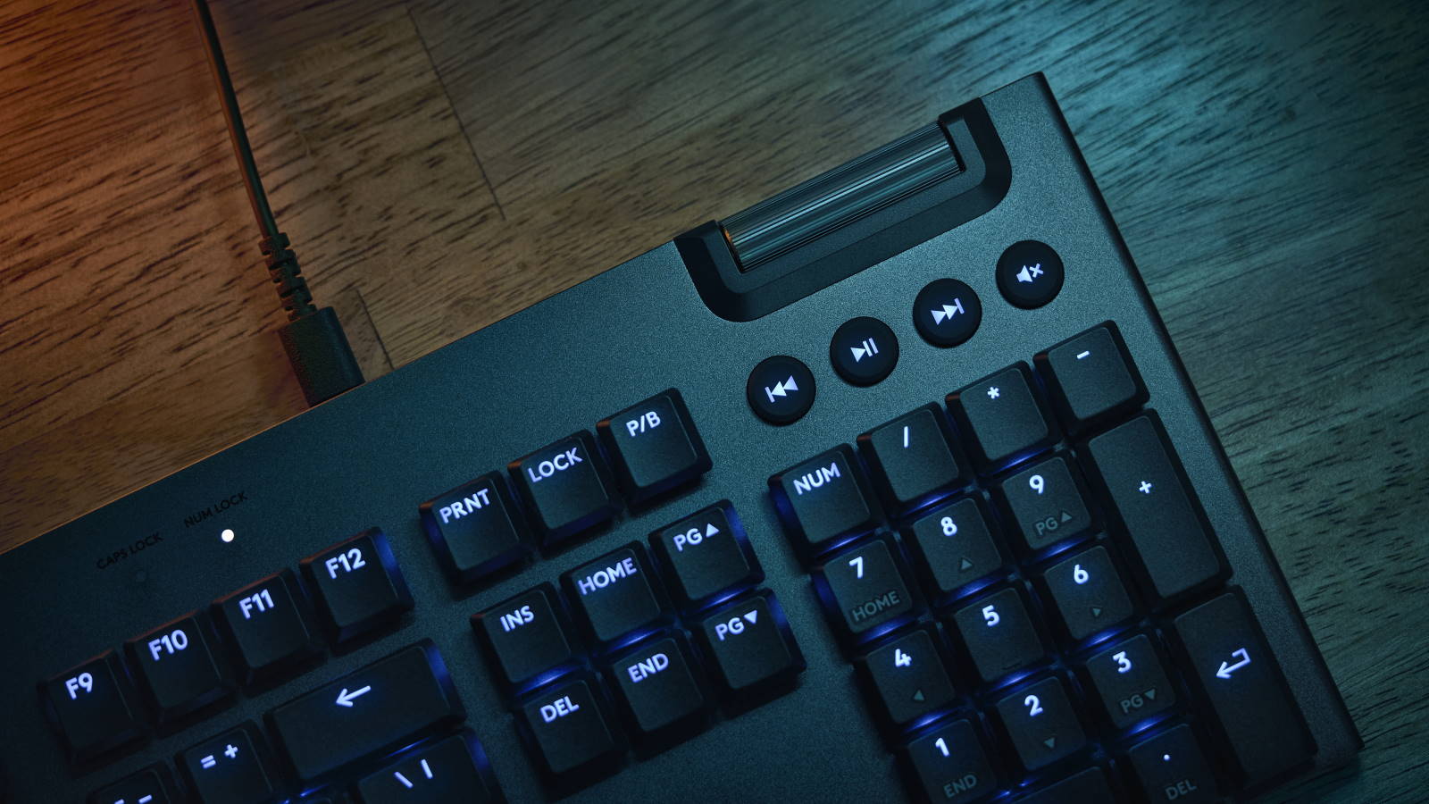 Logitech G915 X Low-Profile Wired Gaming Keyboard - Black | Harvey Norman