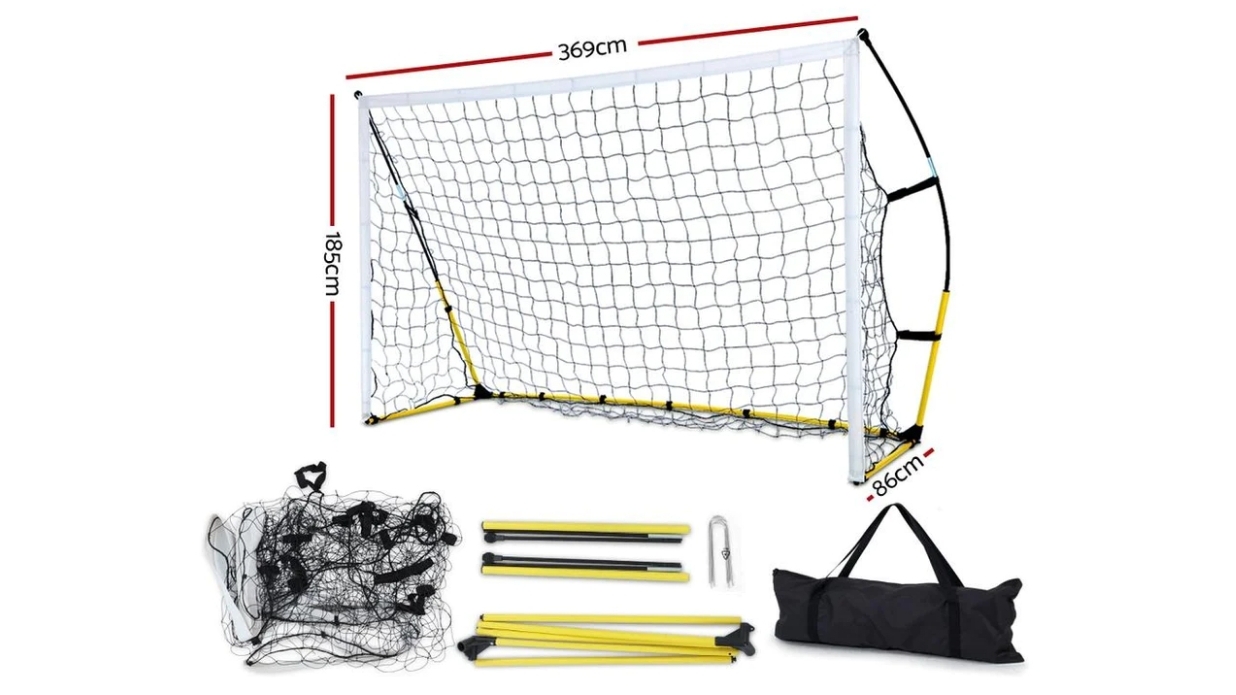 BL 3.6 Metre Kids Portable Soccer Football Goal Net - X-Large | Harvey ...