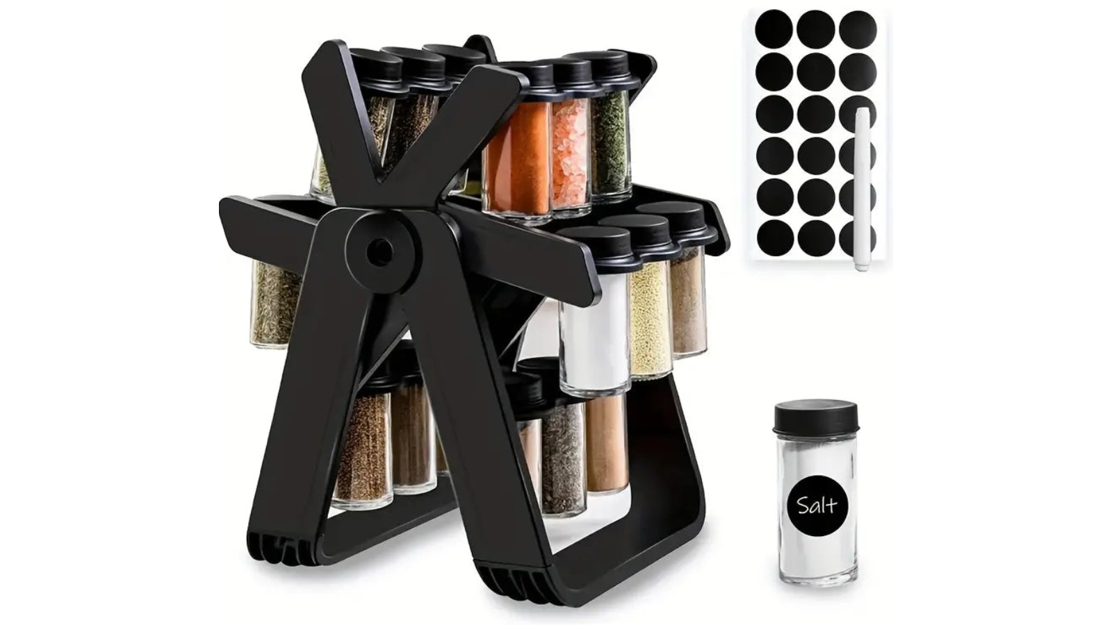 TM Revolving Spice Rack Set | Harvey Norman