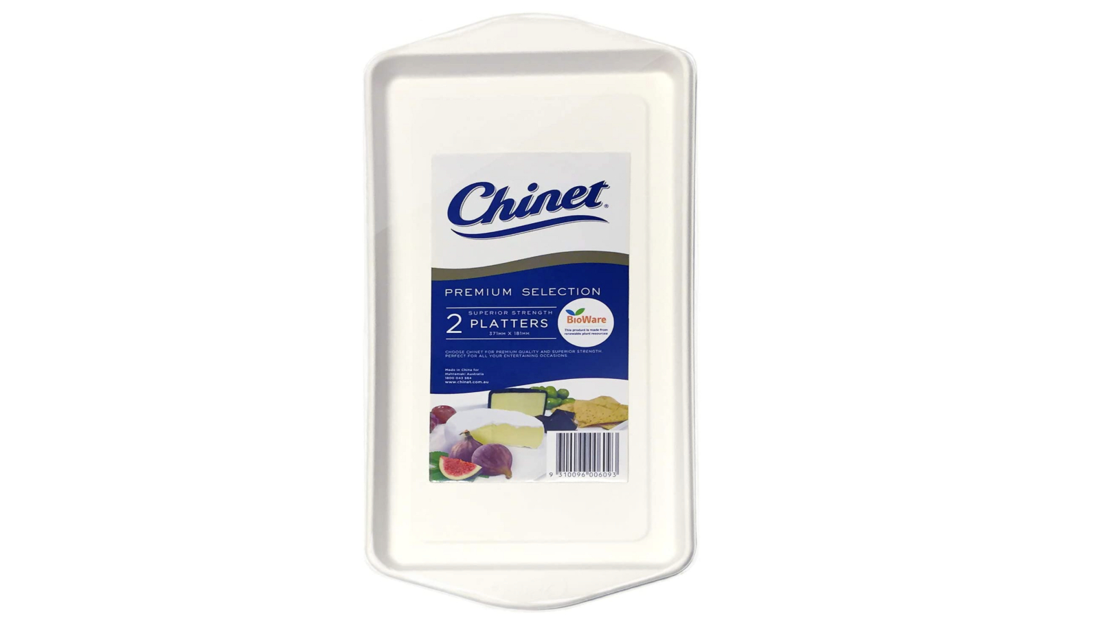 Chinet Pack of 2 Platters Premium Selection | Harvey Norman