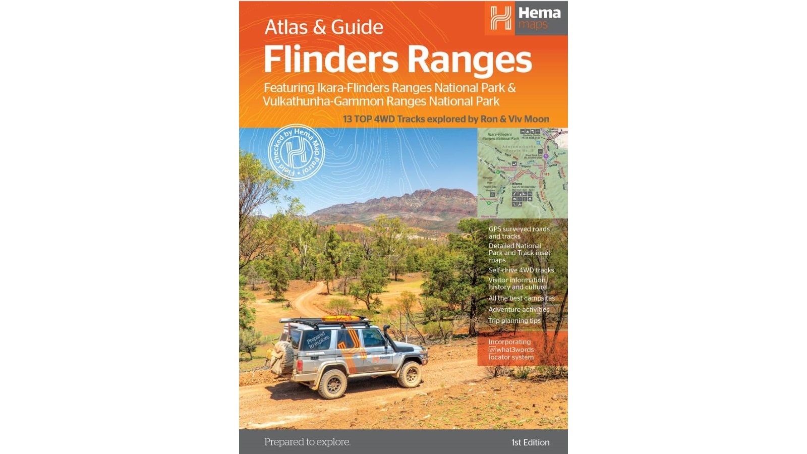 Hema Maps Flinders Ranges Atlas and Guide | Harvey Norman
