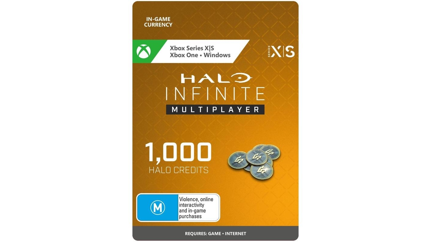 Halo Infinite:1000 Halo Credits - Xbox/PC | Harvey Norman