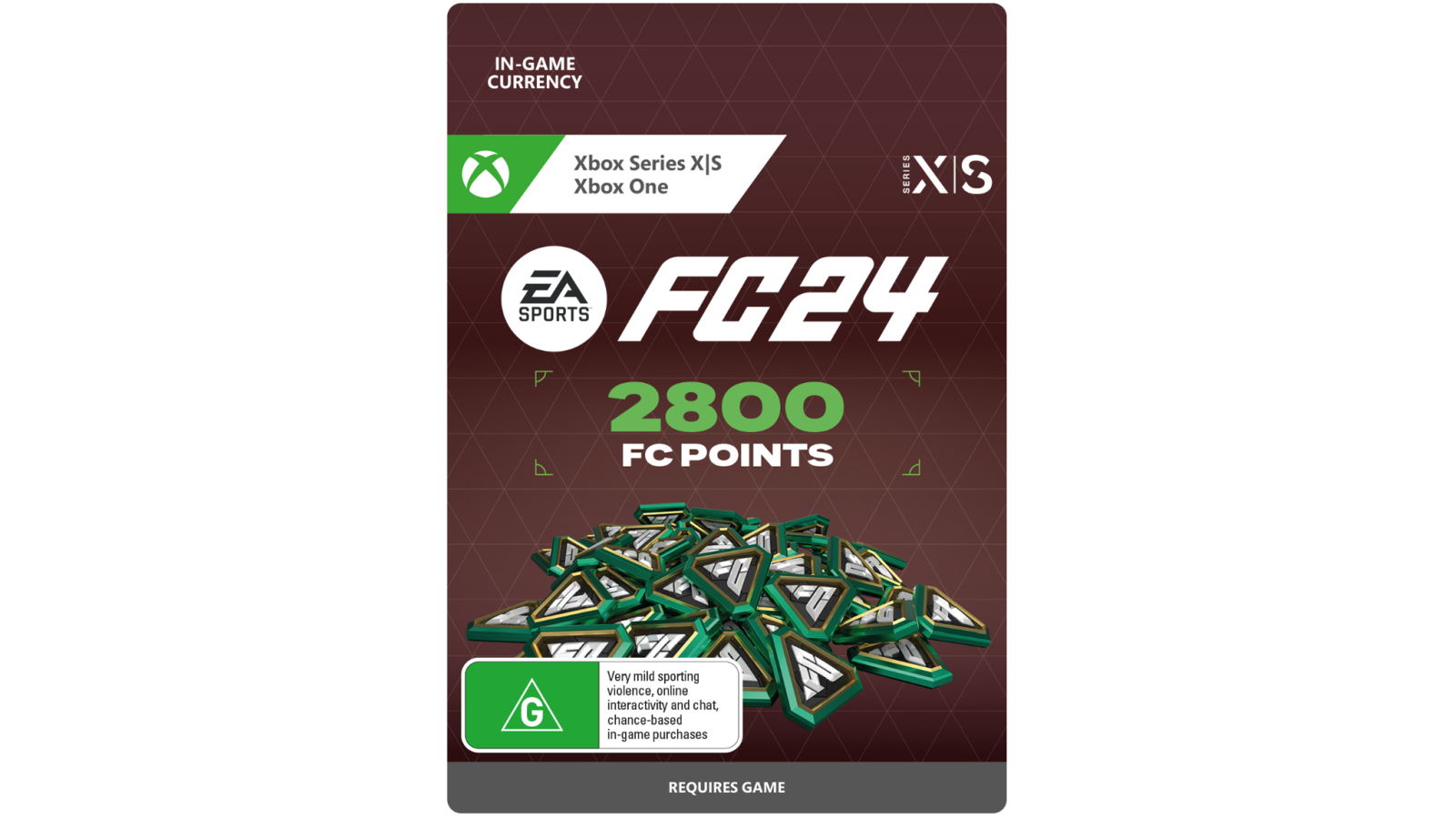 Xbox EA Sports FC 24: 2800 FC Points | Harvey Norman
