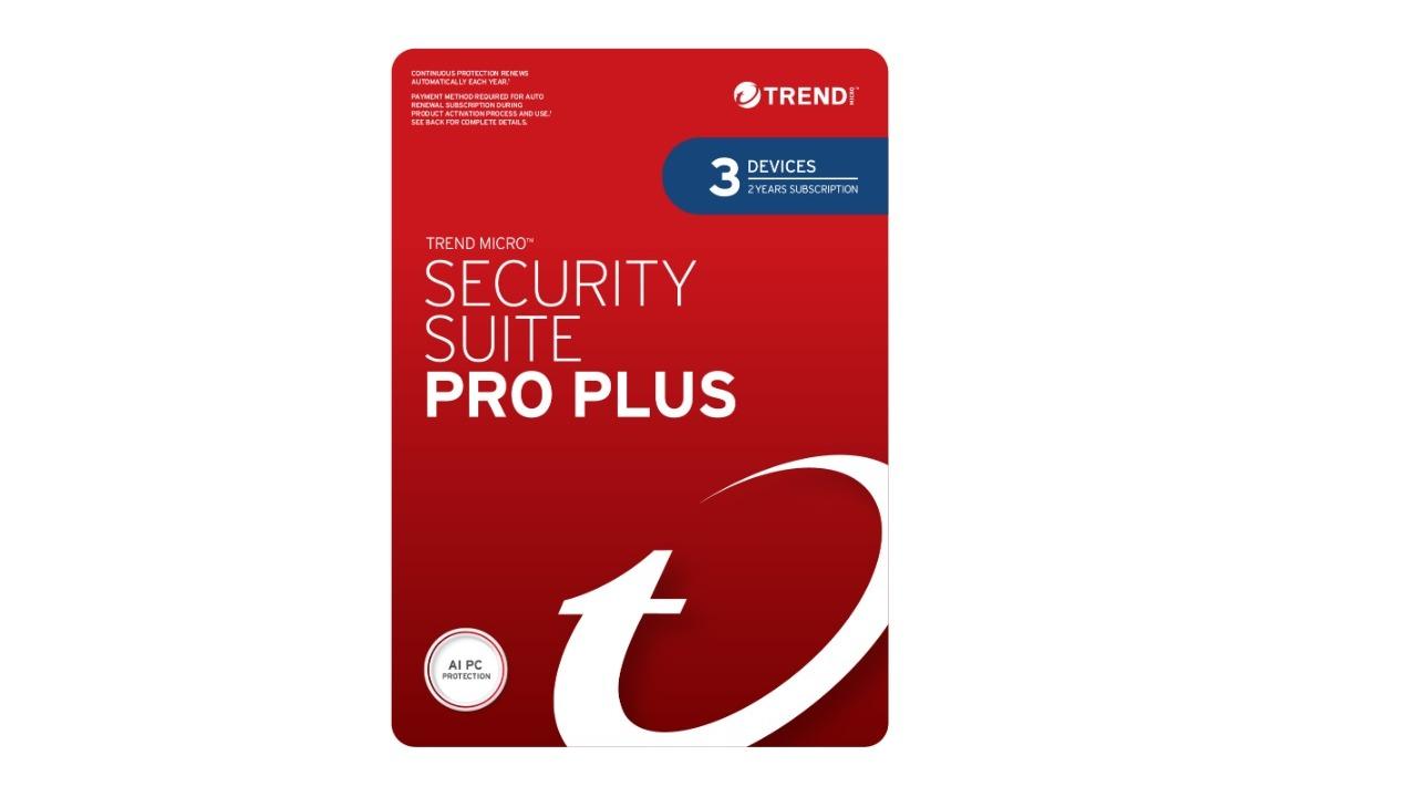 Trend Micro Security Suite Pro Plus for 3 Device - 2year | Harvey Norman