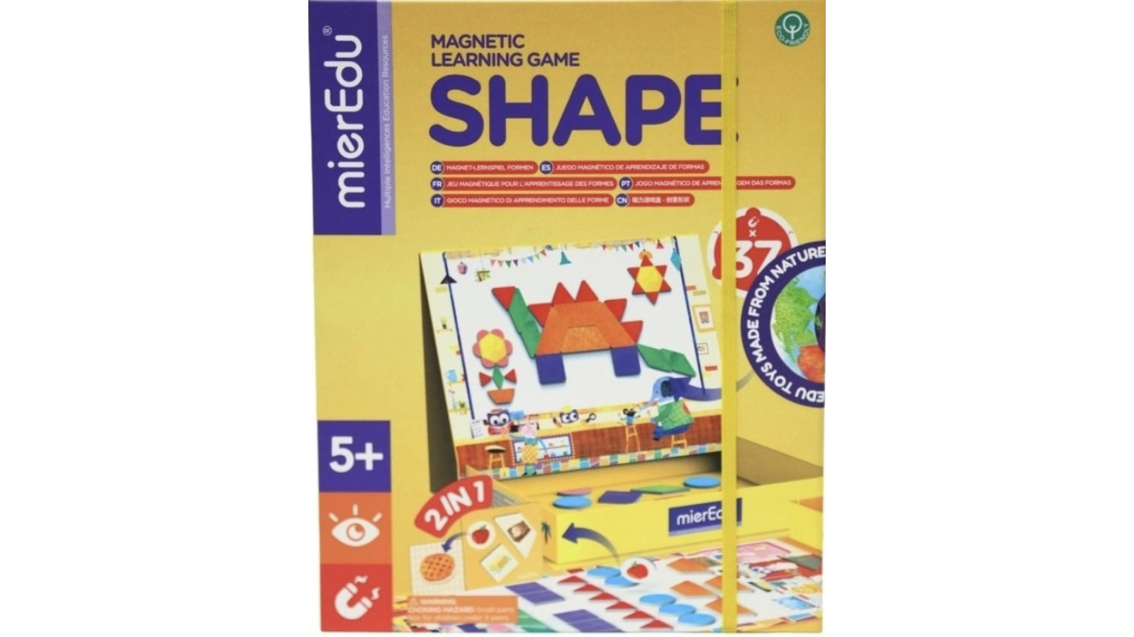Jenjo Games Mier Magnetic Learning Game - Shape | Harvey Norman
