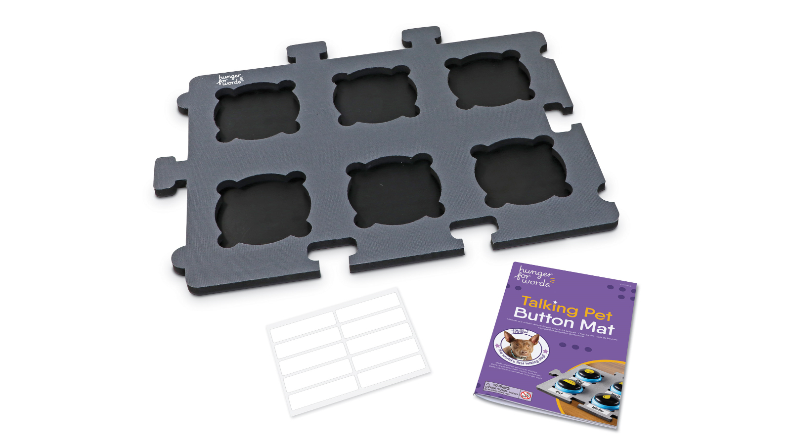 Hunger for Words Talking Pet Button Mat | Harvey Norman