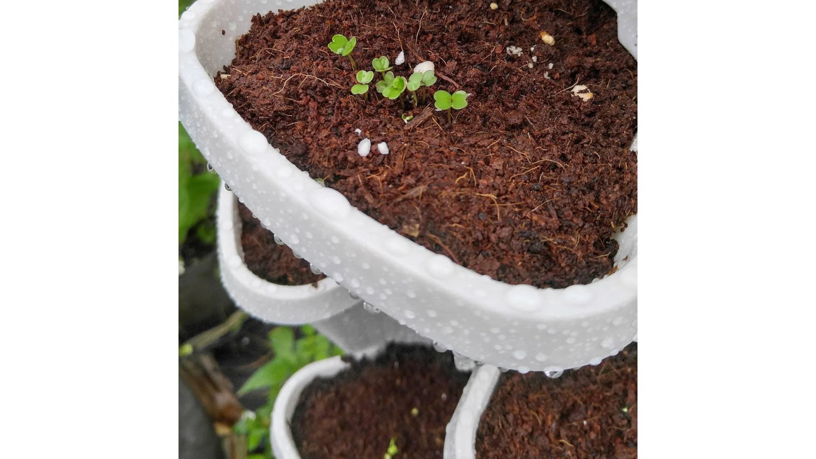 5-Tier Stackable Planters Vertical Garden Stacking Pots for Herb Flower ...