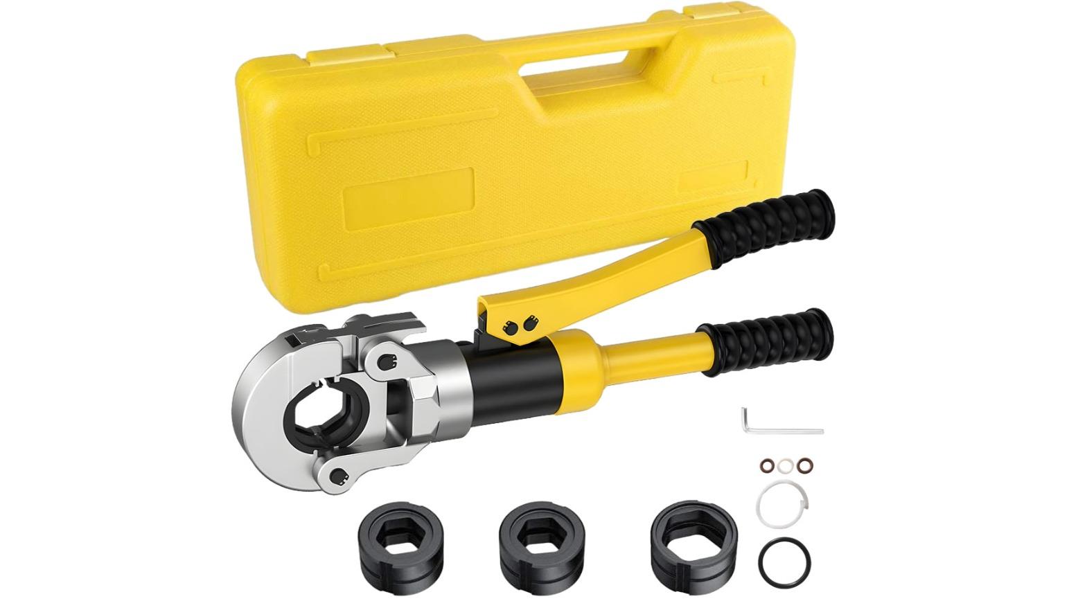 YS Hydraulic Pipe Crimping Plumbing Tool - 1.6-3.2cm | Harvey Norman