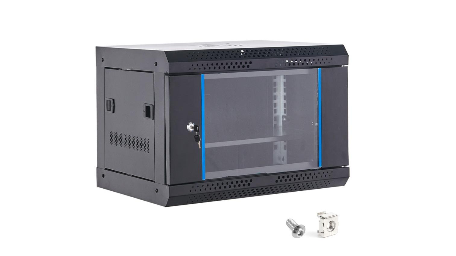 Yarra Supply Wall Mount 9U LAN Cabinet Server Network Data Rack ...