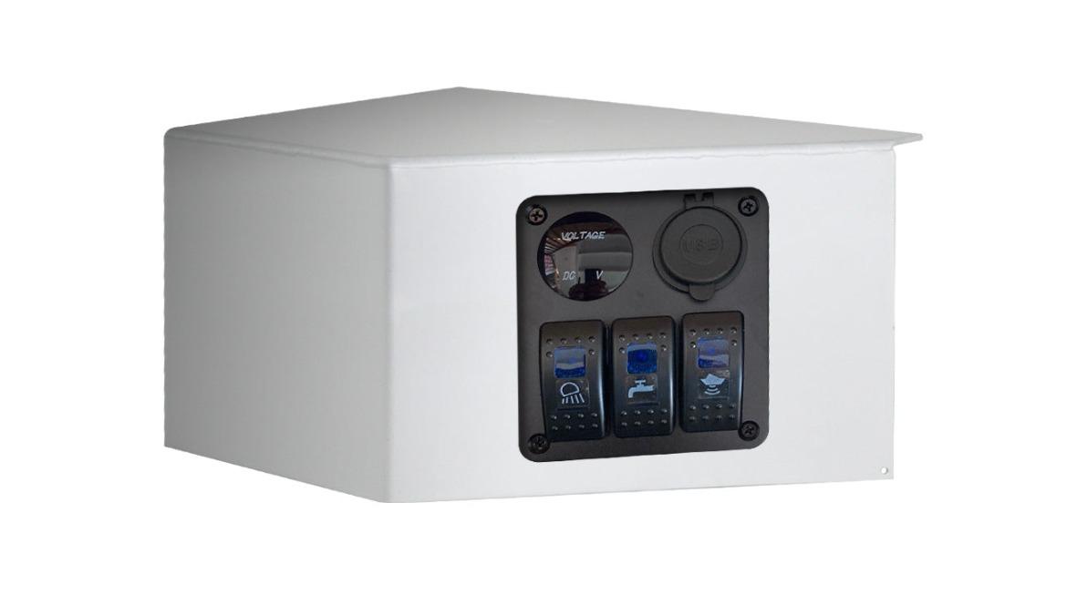 Yarra Supply Oxidation Side Console Boat Switch Panel Sounder Mount ...