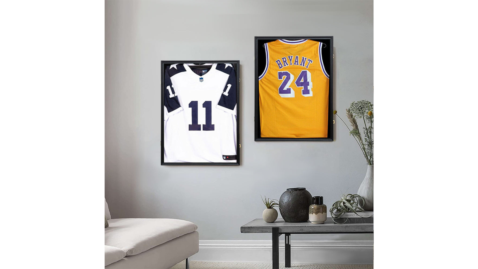 Yarra Supply Jersey Display Lockable Frame Showcase Box with UV ...