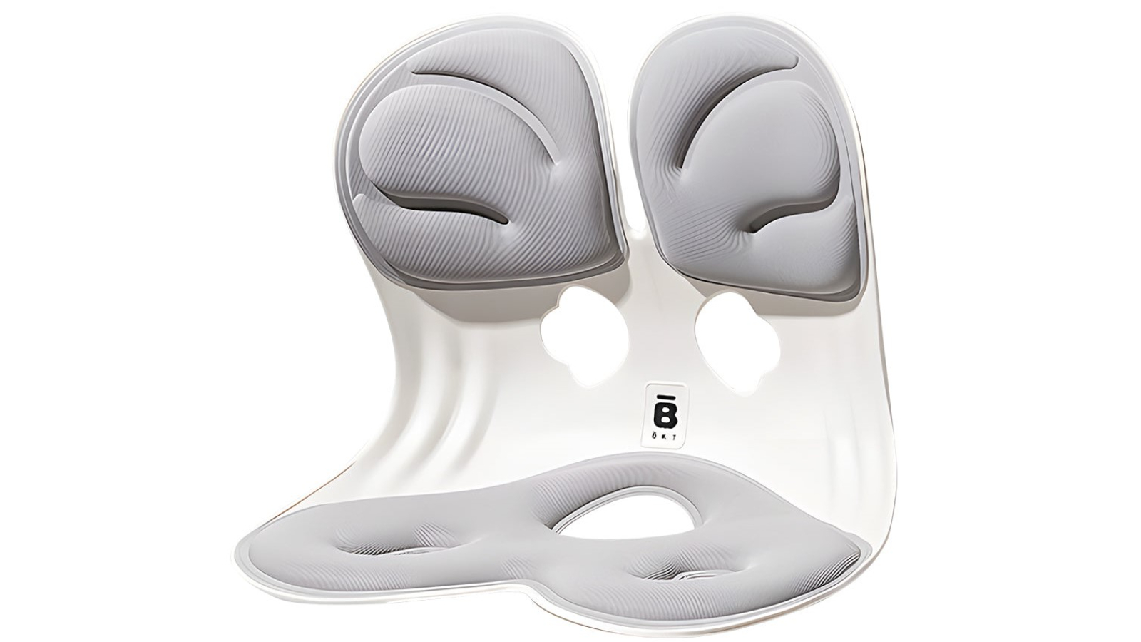 BKT Ergonomic Lower Back Seat and Chair Cushion - Grey | Harvey Norman