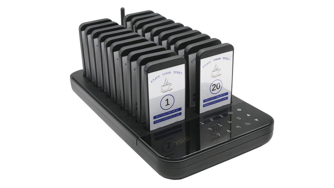 YS Restaurant Buzzers 20 Paging System for Cafe and Events | Harvey Norman