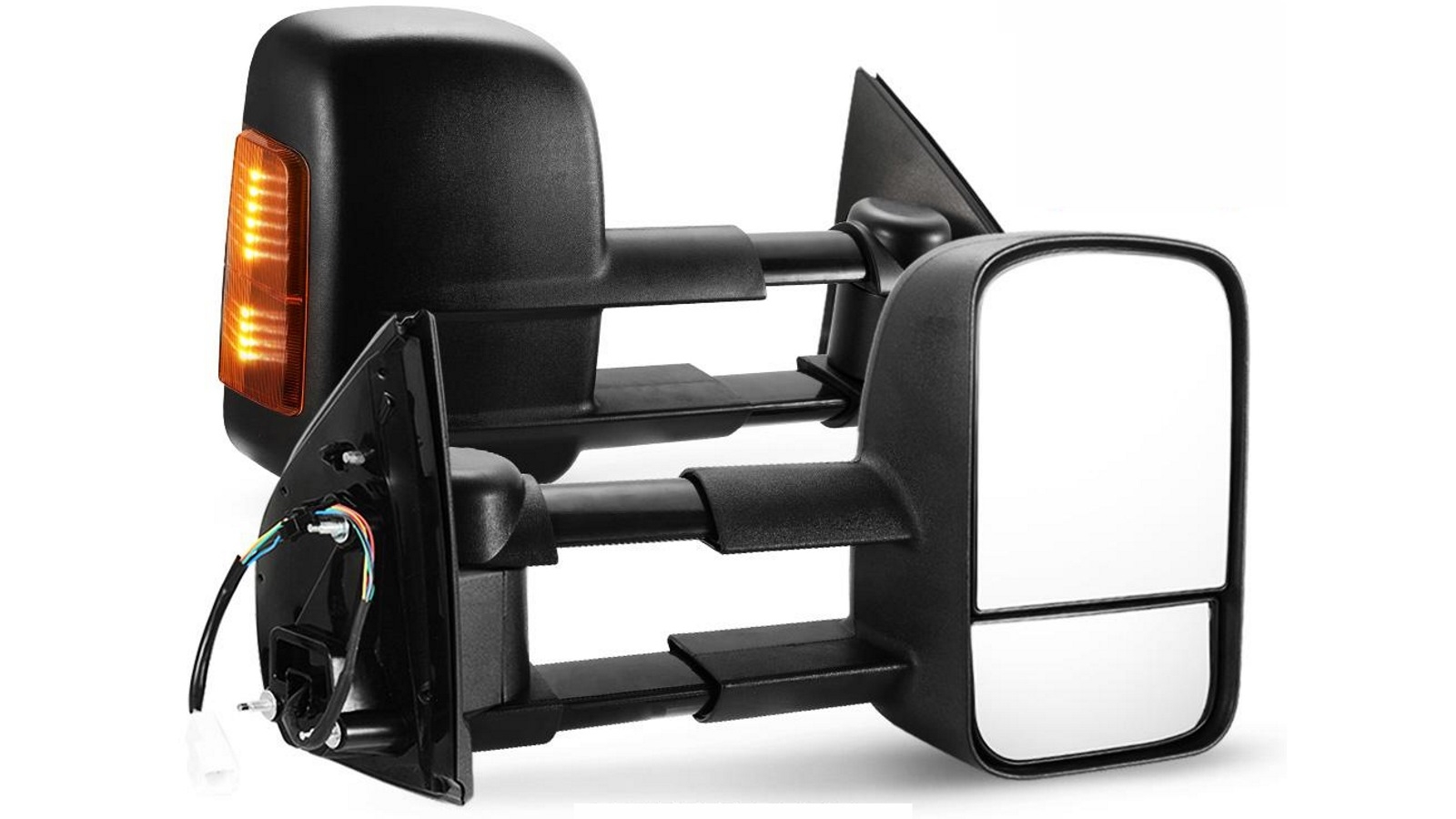 San Hima 2x Towing Extendable Side Mirrors for Isuzu D-MAX MY 2012-2019 ...