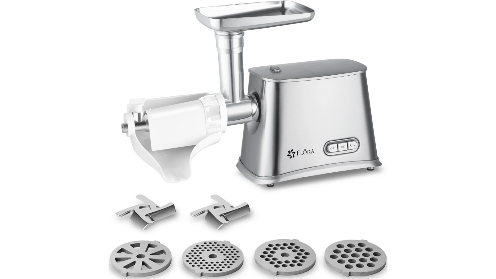 Flora MGM-GS550 3-in-1 Multi-Functional Electric Meat Mincer with ...