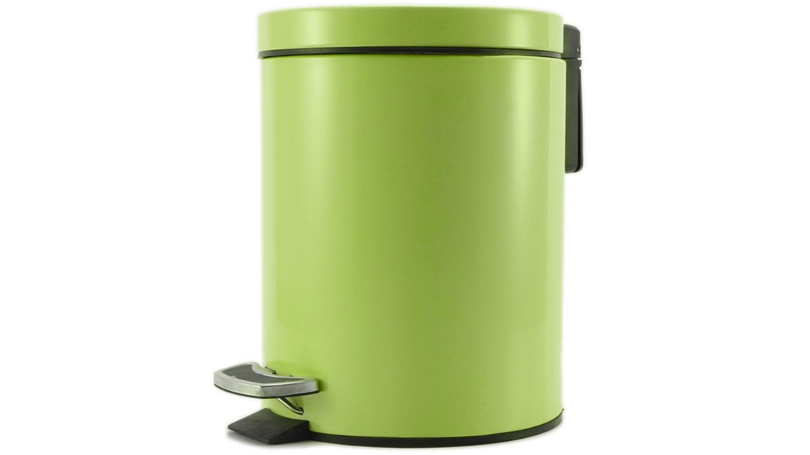 SOGA 12L Stainless Steel Round Rubbish Bin - Green | Harvey Norman