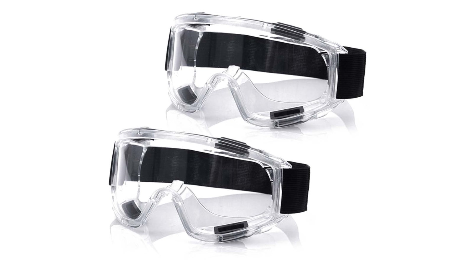 Puredi 2x Clear Protective Safety Eye Goggles | Harvey Norman
