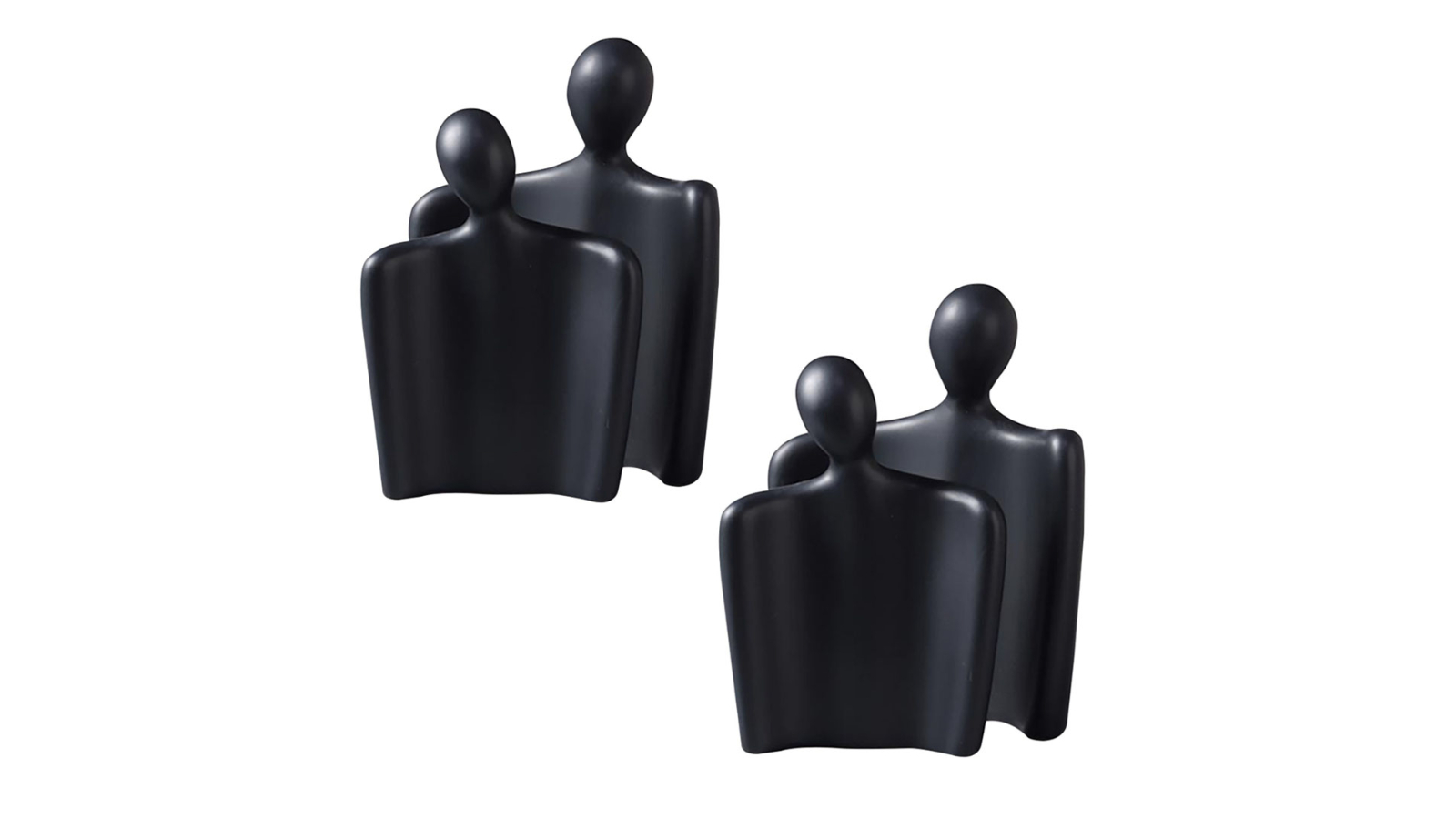 Soga Set of 2 2 Piece Minimalist Abstract Human Figurine Ornament ...