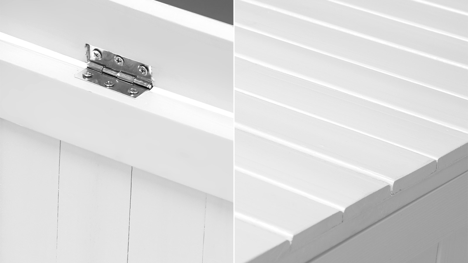 Livsip 500L Outdoor Storage Bench Box - White | Harvey Norman