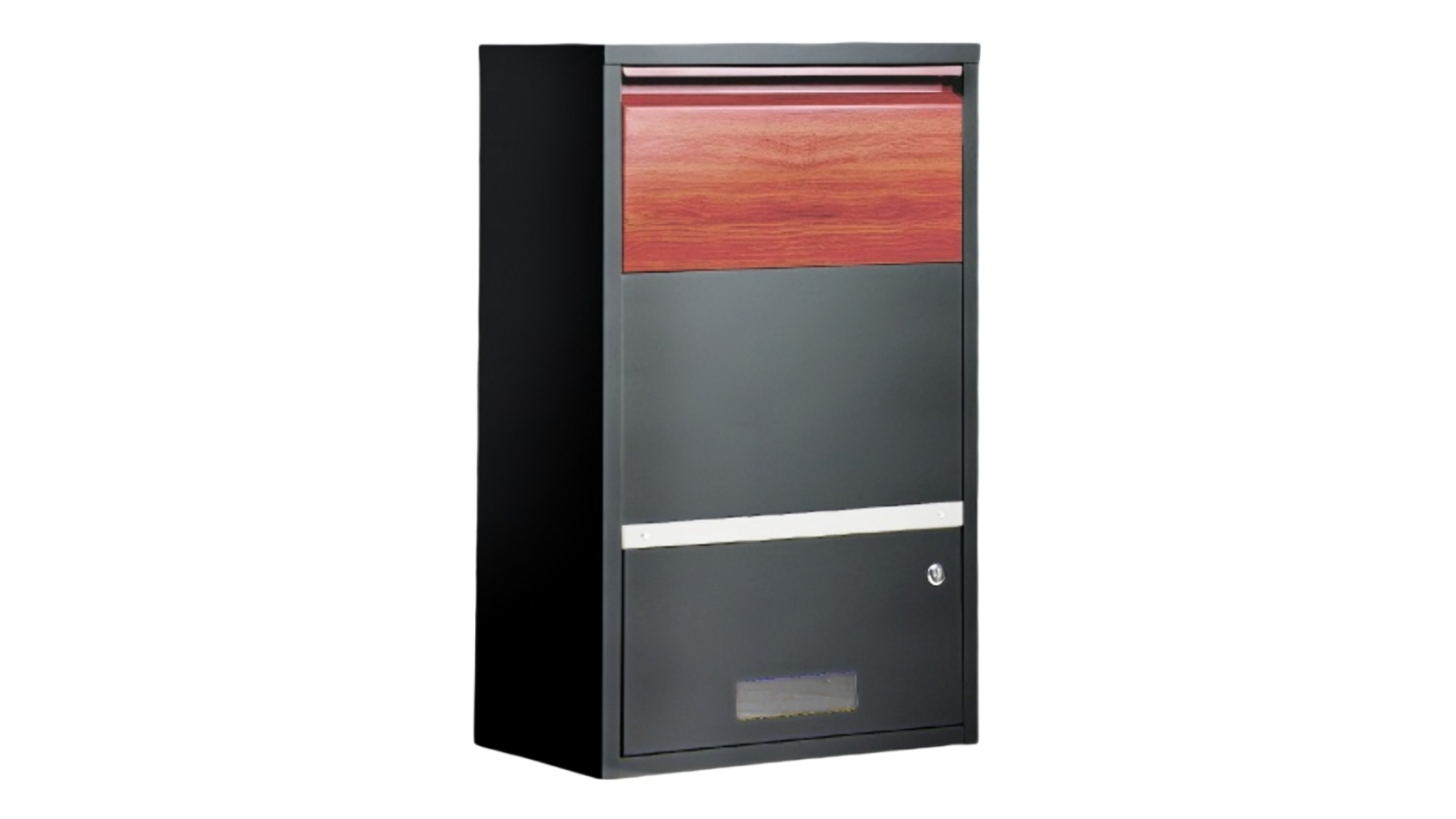 Groverdi Parcel/Letter Storage Box - Natural/Black | Harvey Norman