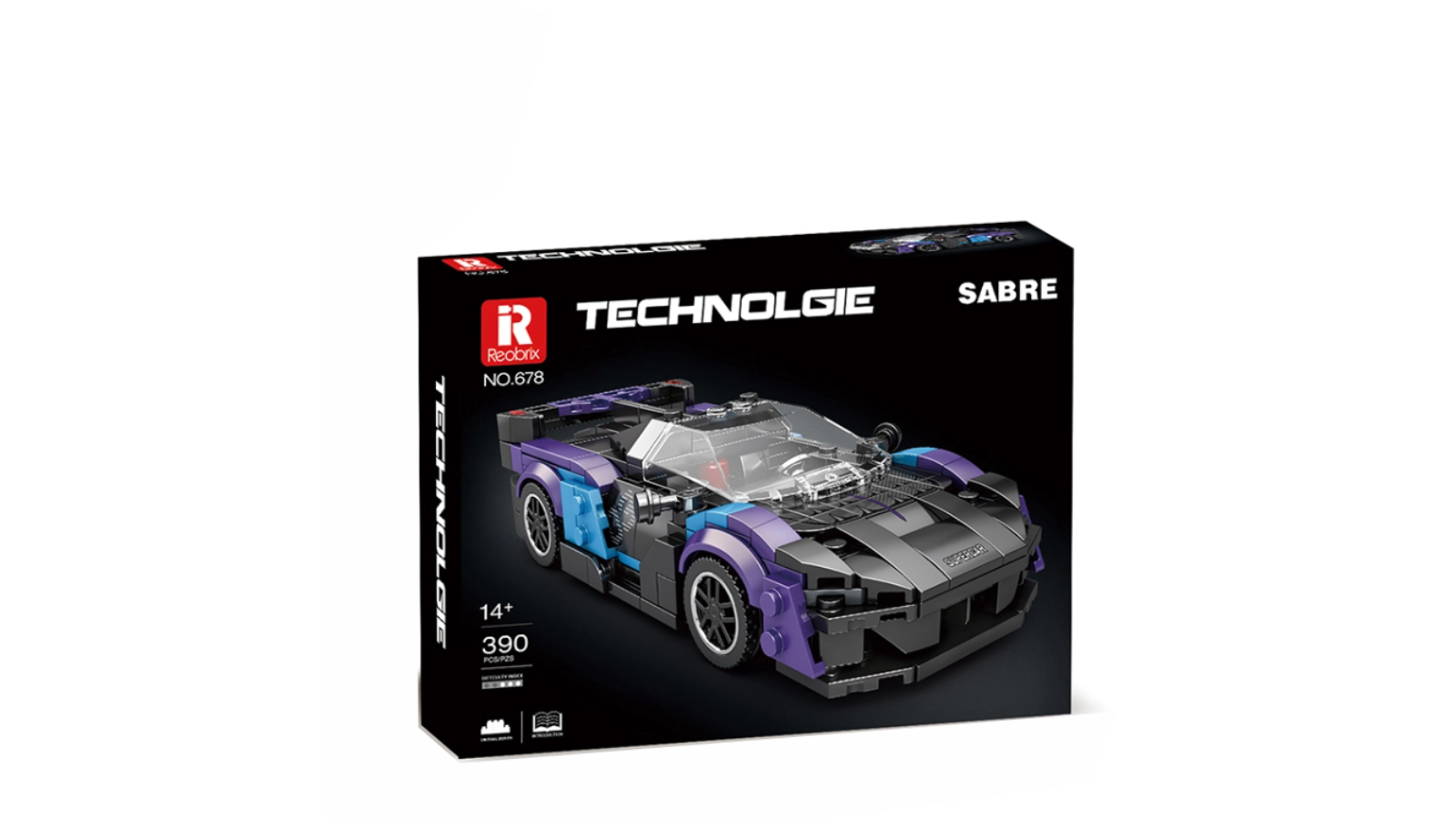 Reobrix McLaren Sabre Building Set | Harvey Norman