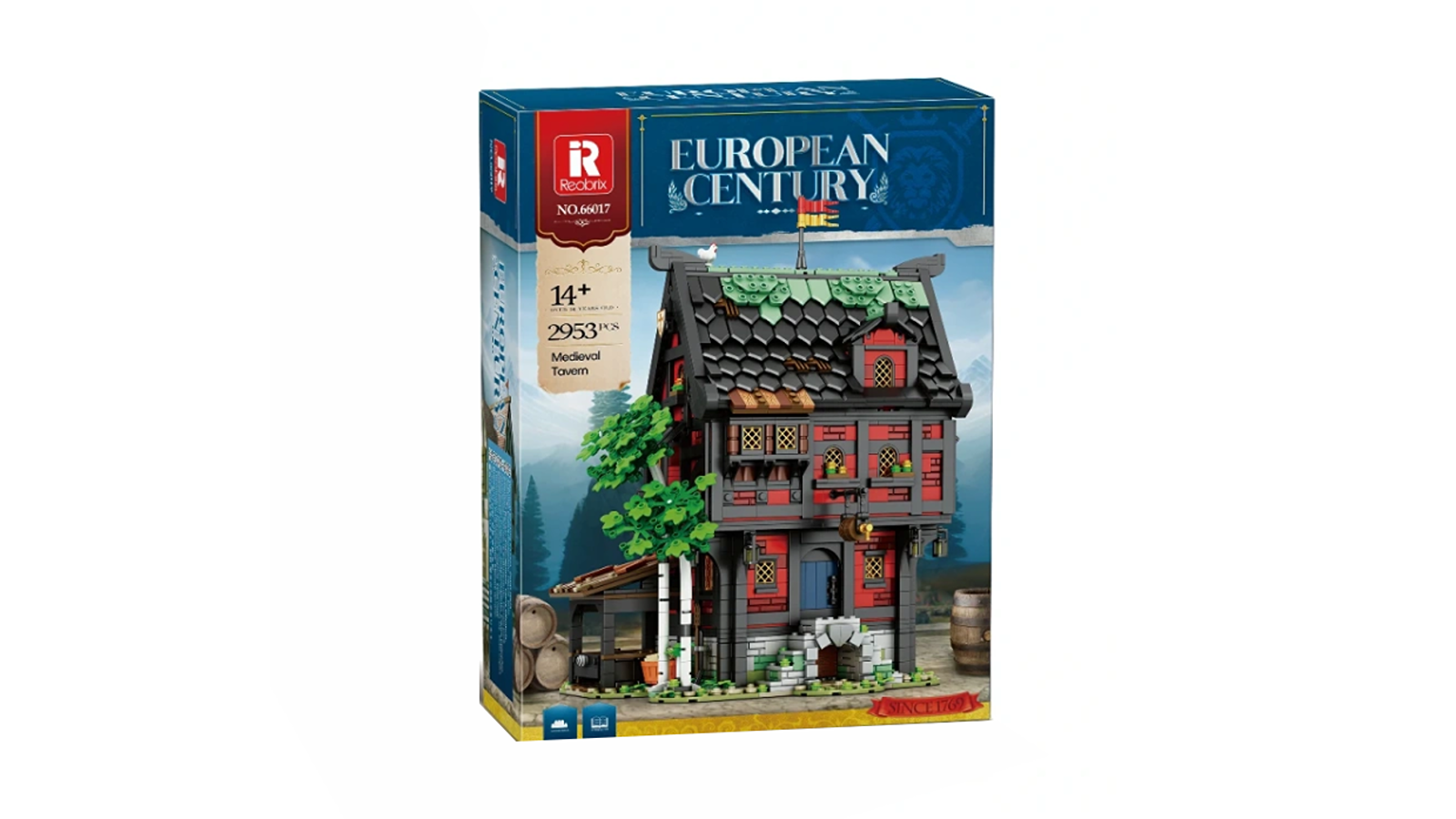 Reobrix Medieval Tavern the Crusasider's Inn Building Set | Harvey Norman