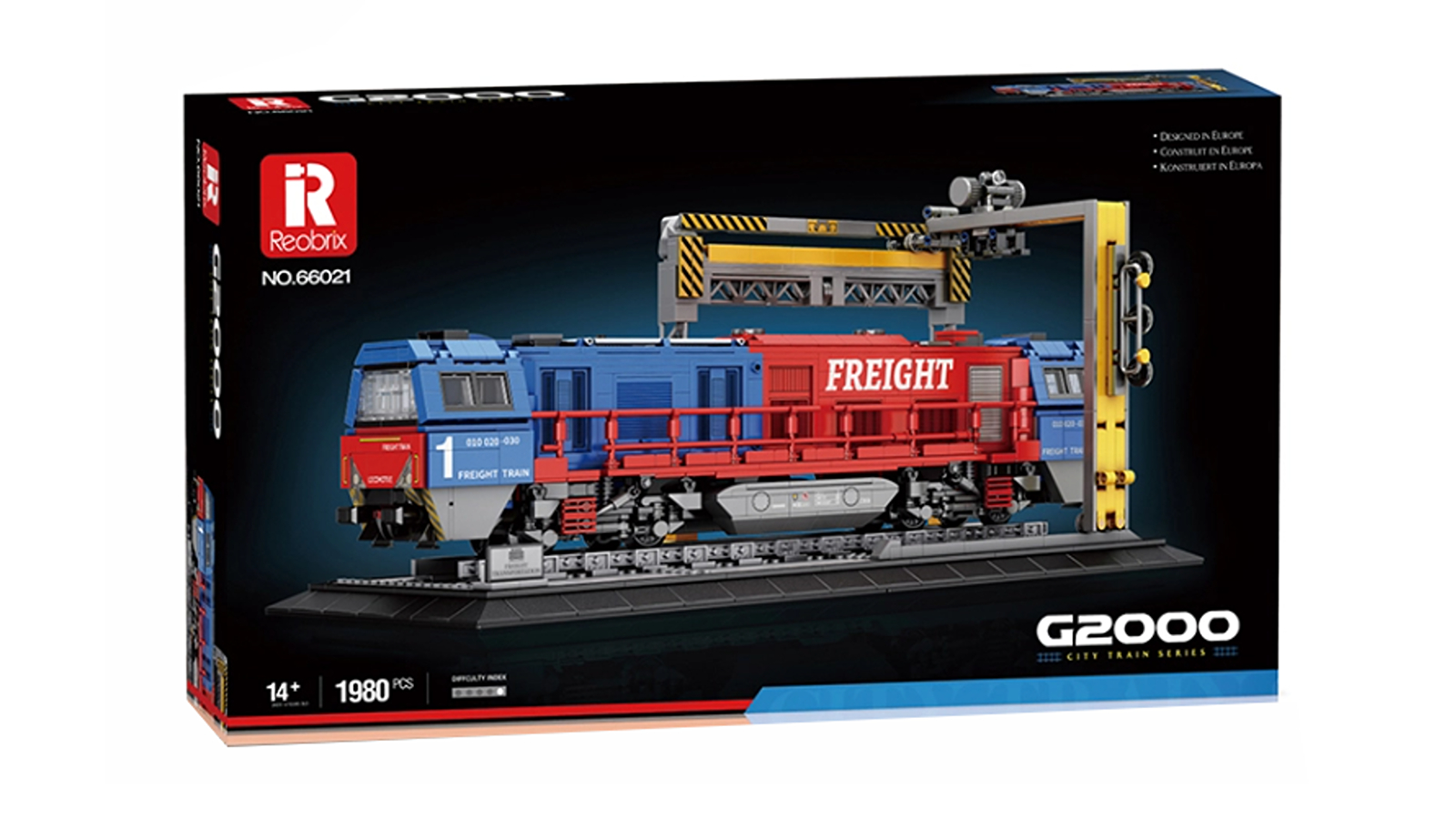 Reobrix G2000 European Freight Train Toy | Harvey Norman