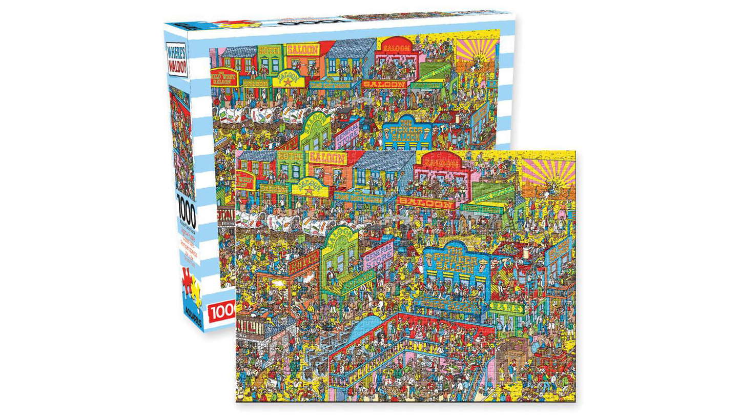 Aquarius Where's Waldo Wild Wild West 1000-Piece Puzzle | Harvey Norman