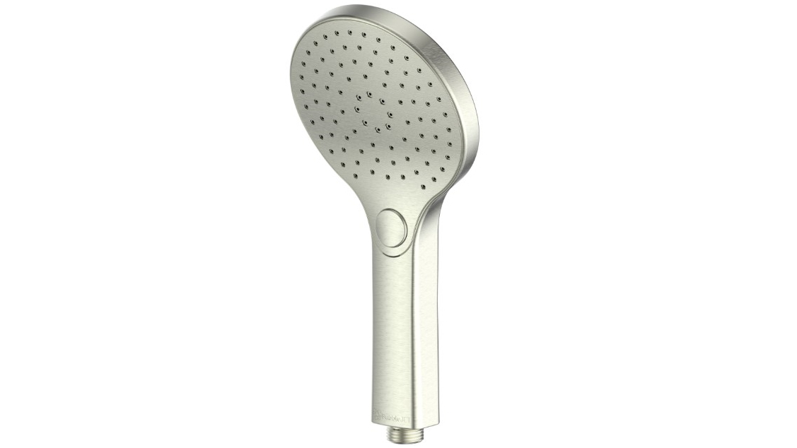 Greens Ashmore Hand Shower with BubbleJET - Brushed Nickel | Harvey Norman