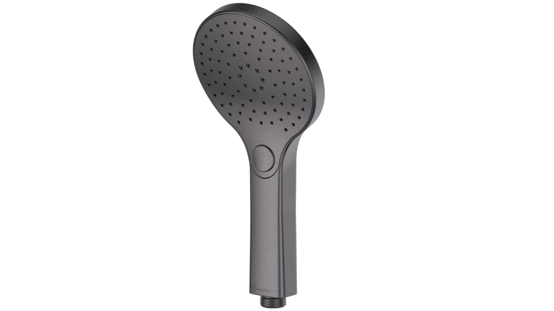 Greens Ashmore Hand Shower with BubbleJET - Gunmetal | Harvey Norman