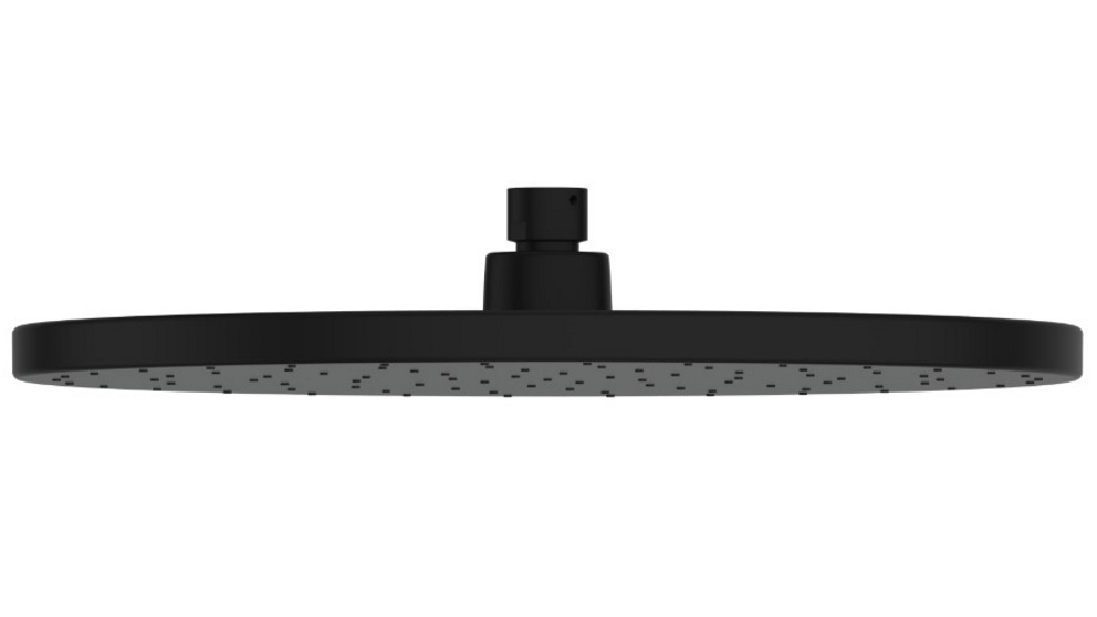 Greens Ashmore BubbleJet Overhead Drencher - Matte Black | Harvey Norman