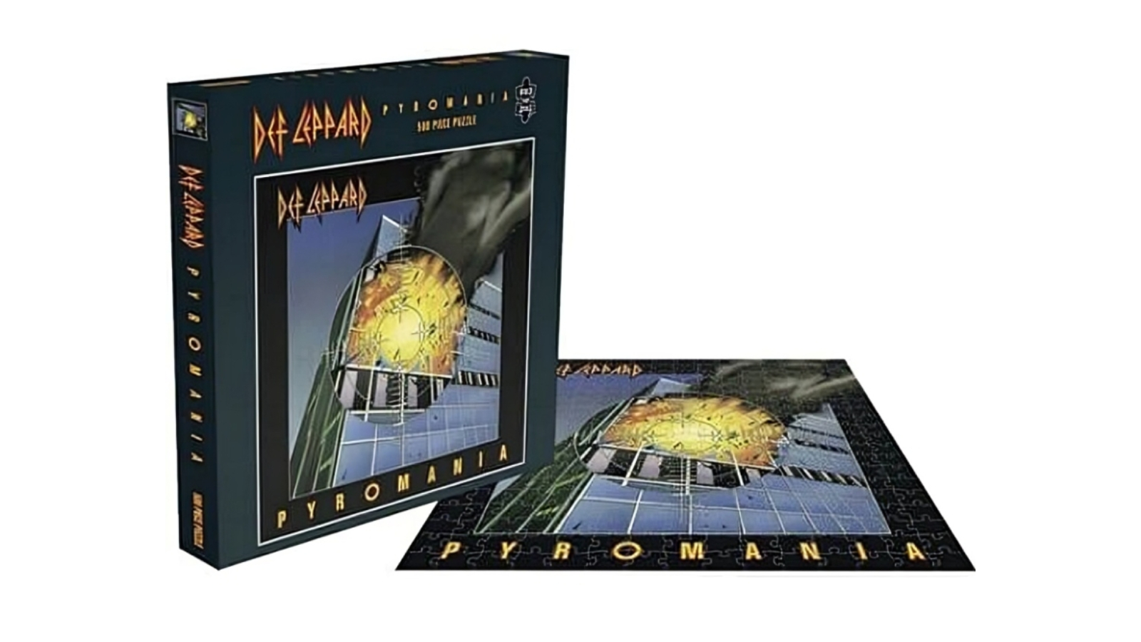 Rock Saws 500 Piece Def Leppard Puzzle - Pyromania | Harvey Norman