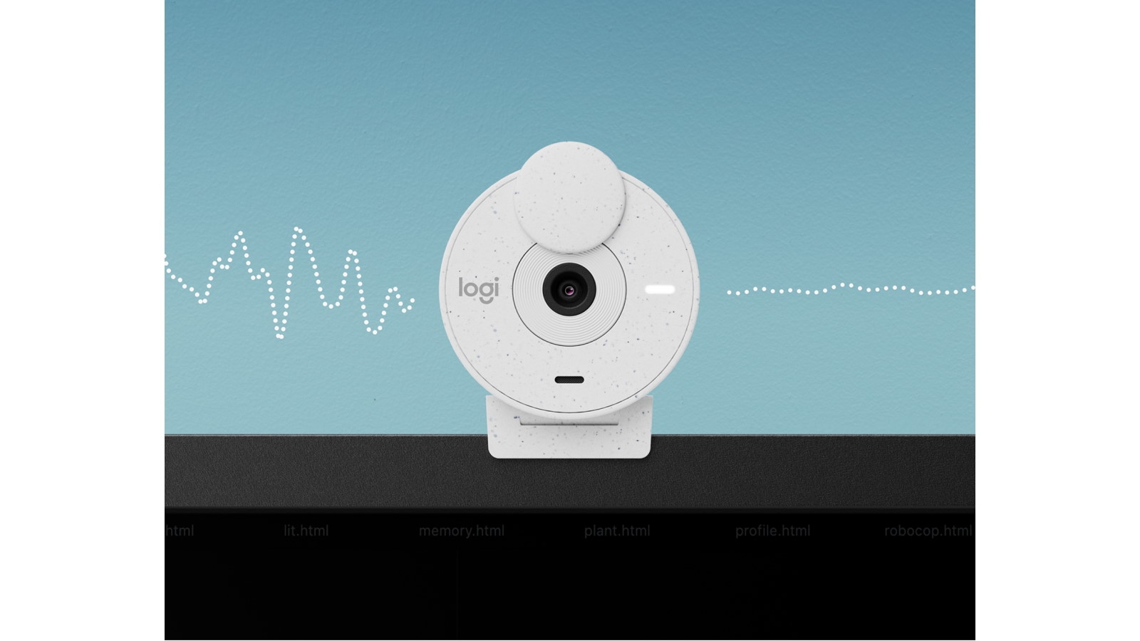 Logitech Brio 300 Full HD Webcam with Privacy Shutter - Rose | Harvey ...