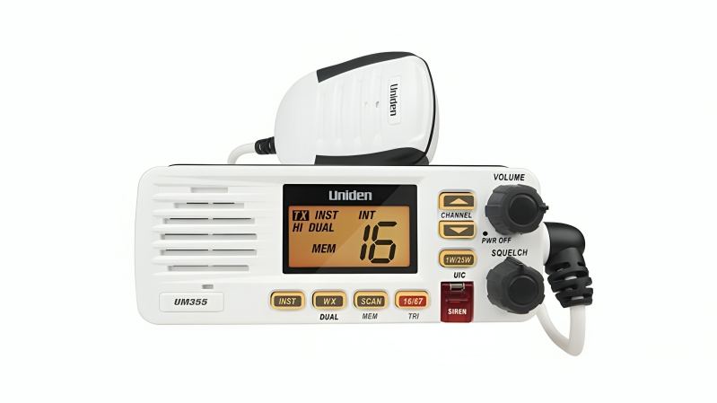 Latest Buys White Uniden UM355 VHF Transceiver | Harvey Norman